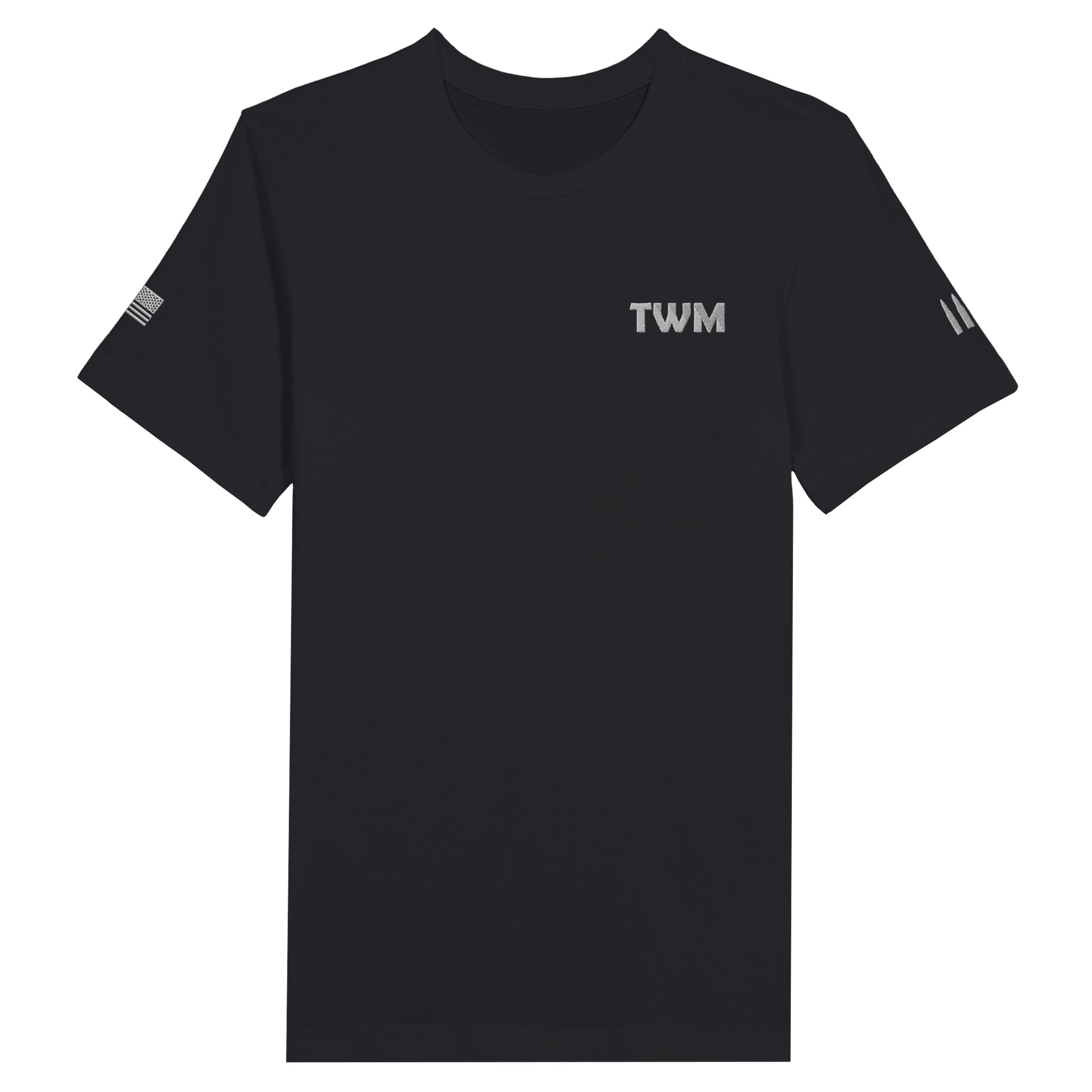 Embroidered TWM Crewneck T-shirt (Multiple colors available) – The ...
